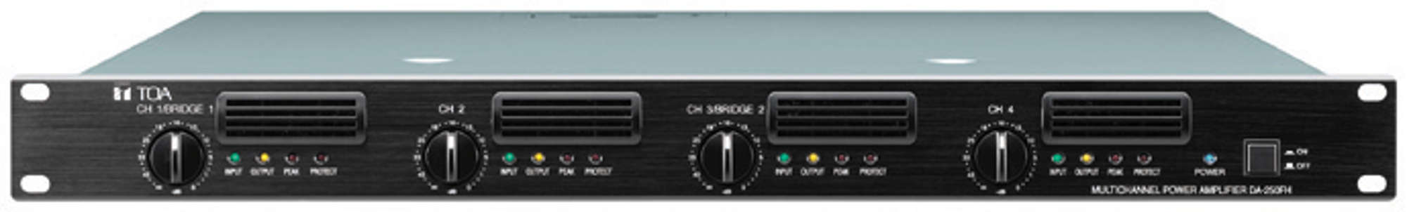 DA-250FH | Multi-Channel Power Amplifier | Products | TOA (Hong Kong ...