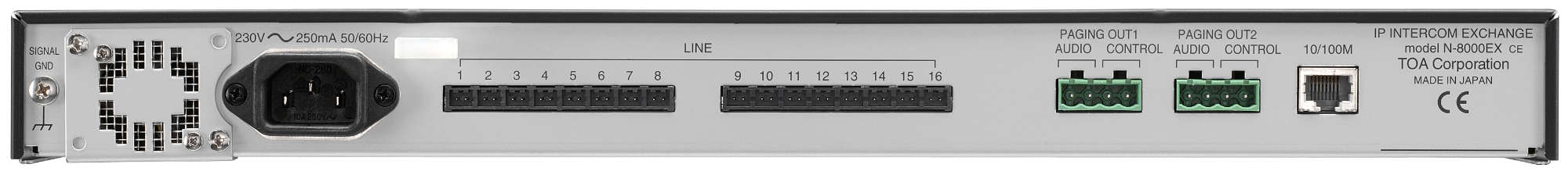 N-8000EX | N-8000 Series IP Intercom System | Products | TOA (Hong Kong ...